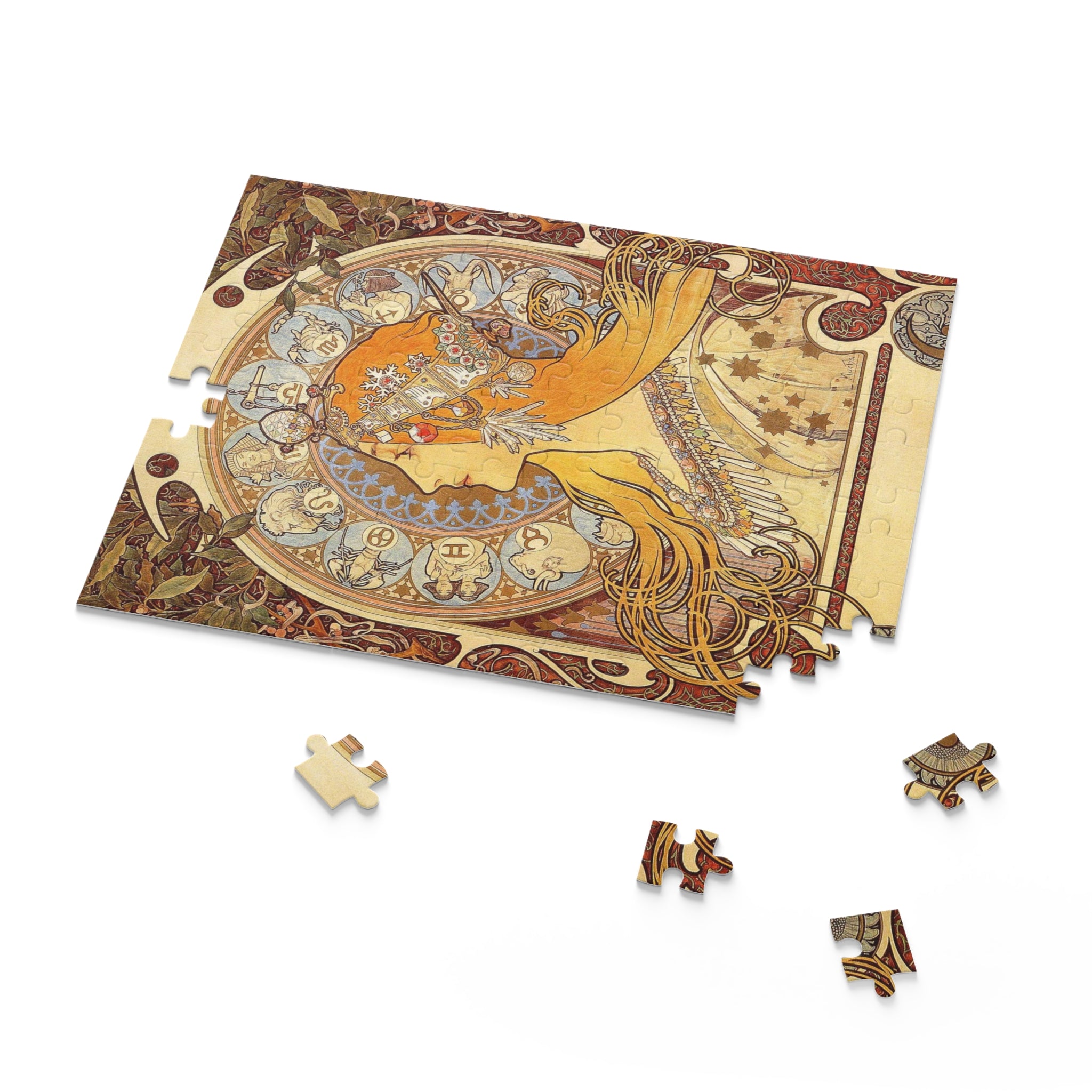 Astrology Lady Puzzle (120 or 500-Piece) – Calina Herman's Shop